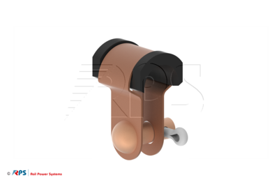 Catenary wire dropper clamp: Komponentenkatalog